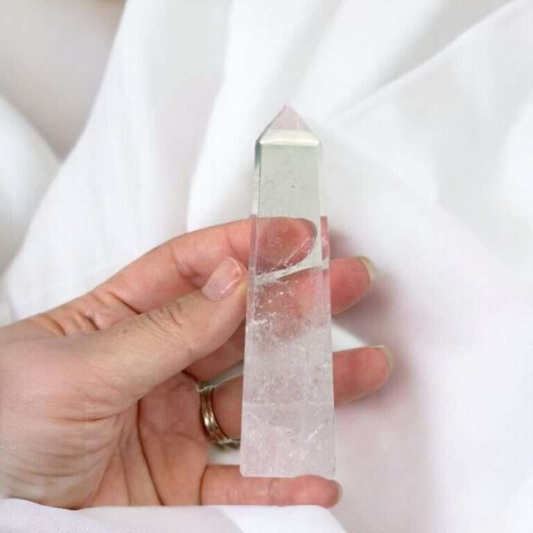 Clear Quartz Pencil/Obelisk - Pure Gems World